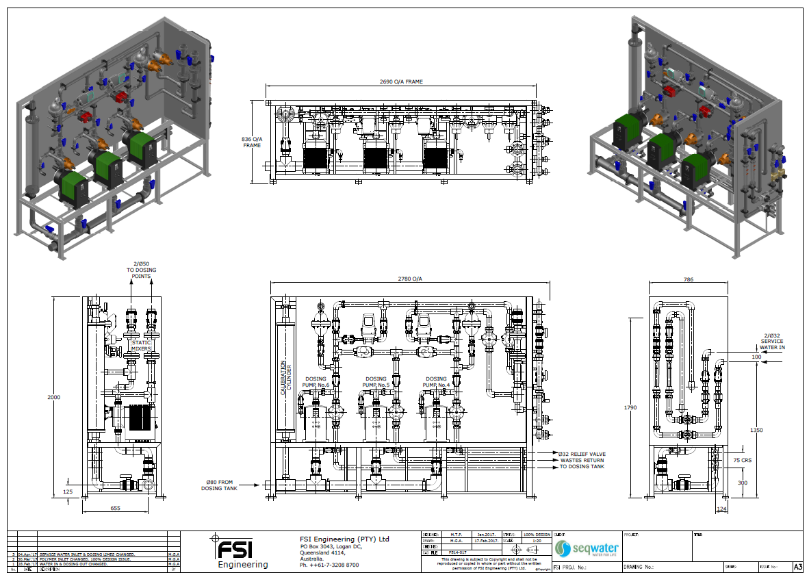 Dosing Panels and Dosing Skids Fabrication - FSI Engineering